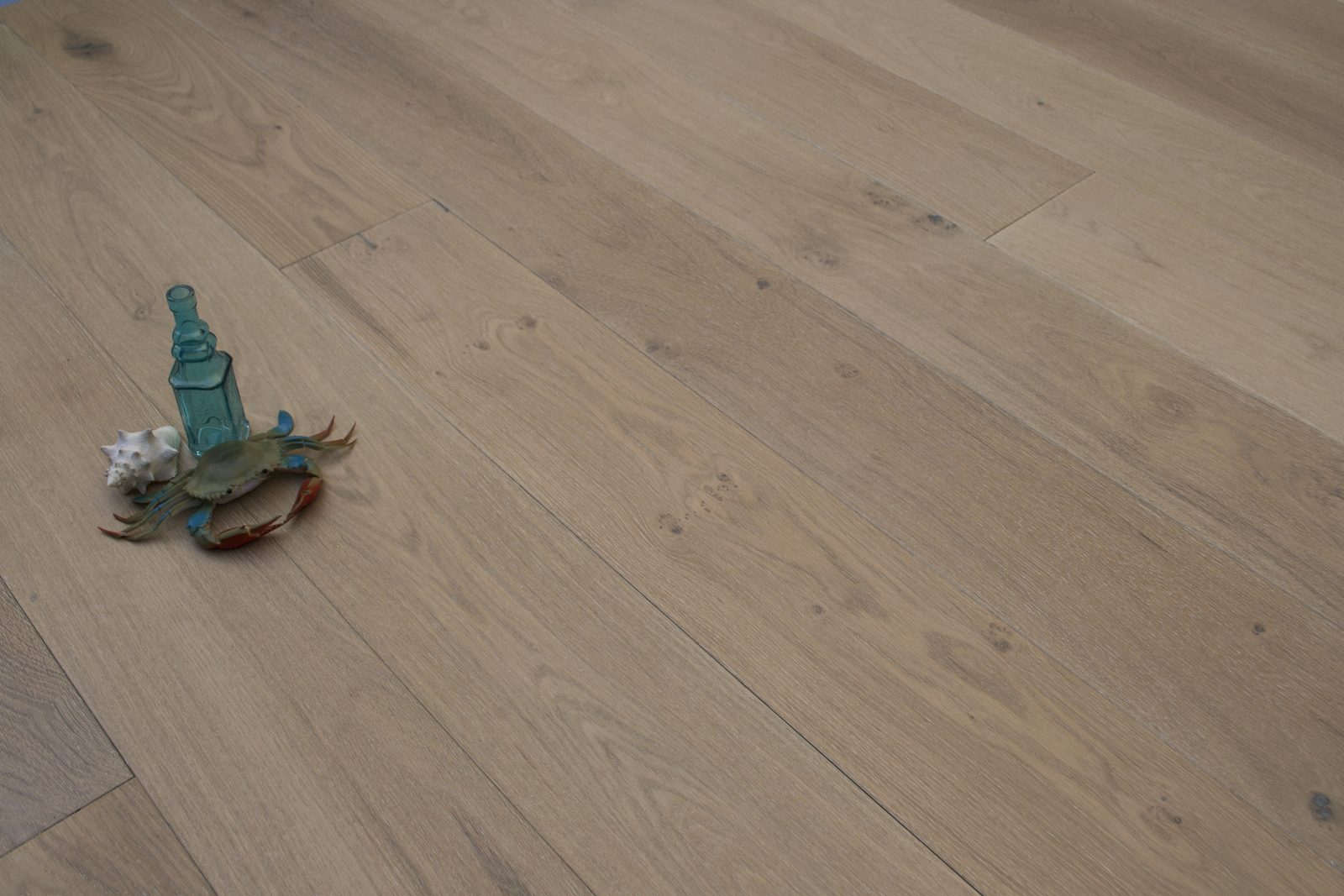 European Oak Shell Beach Hardwood Floor - Garrison Collection