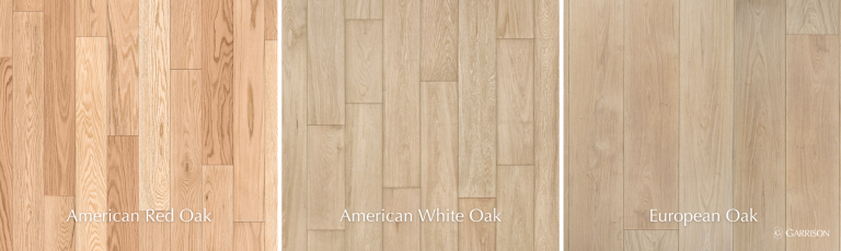 American Oak vs European Oak Flooring - Garrison Collection