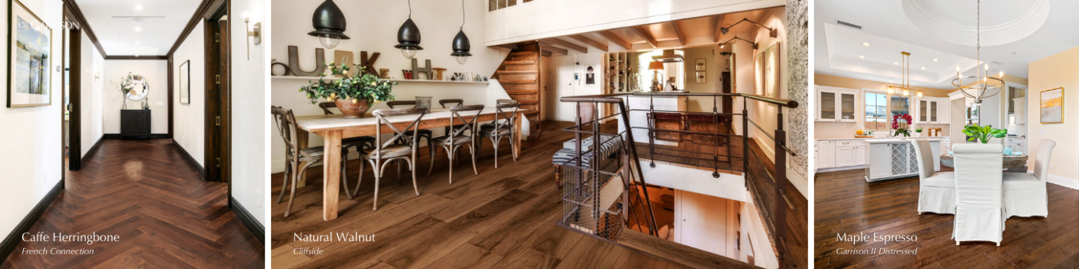 Creating Contrast with Hardwood Flooring - Garrison Collection